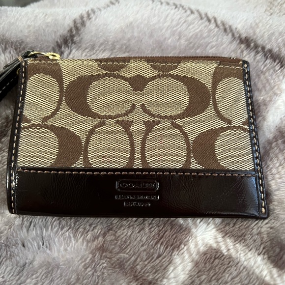 Coach | Bags | Coach Key Chain With Tuck Away Bag And Card Holder ...